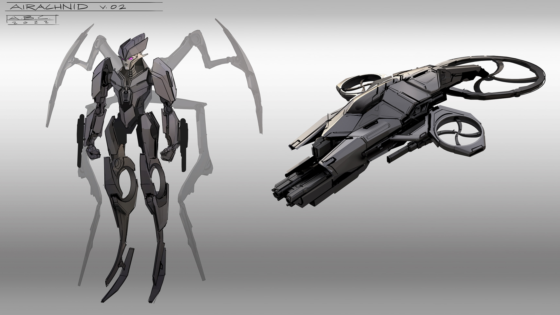 Transformers one: Airachnid Concept art | TFW2005 - The 2005 Boards